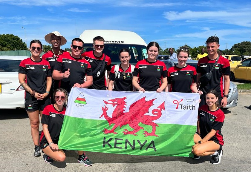 Urdd Team empowering young women in Kenya | Urdd Gobaith Cymru