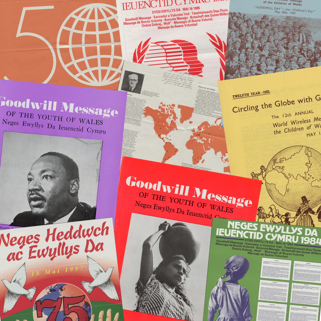 Neges Heddwch ac Ewyllys Da | Urdd Gobaith Cymru