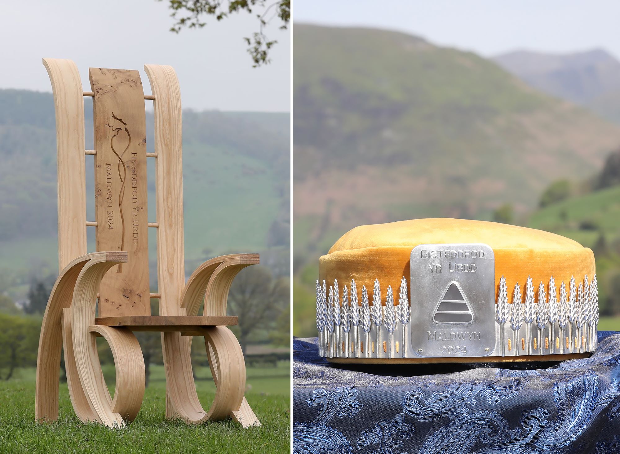 Eisteddfod yr Urdd 2024 Chair and Crown Unveiled | Urdd Gobaith Cymru
